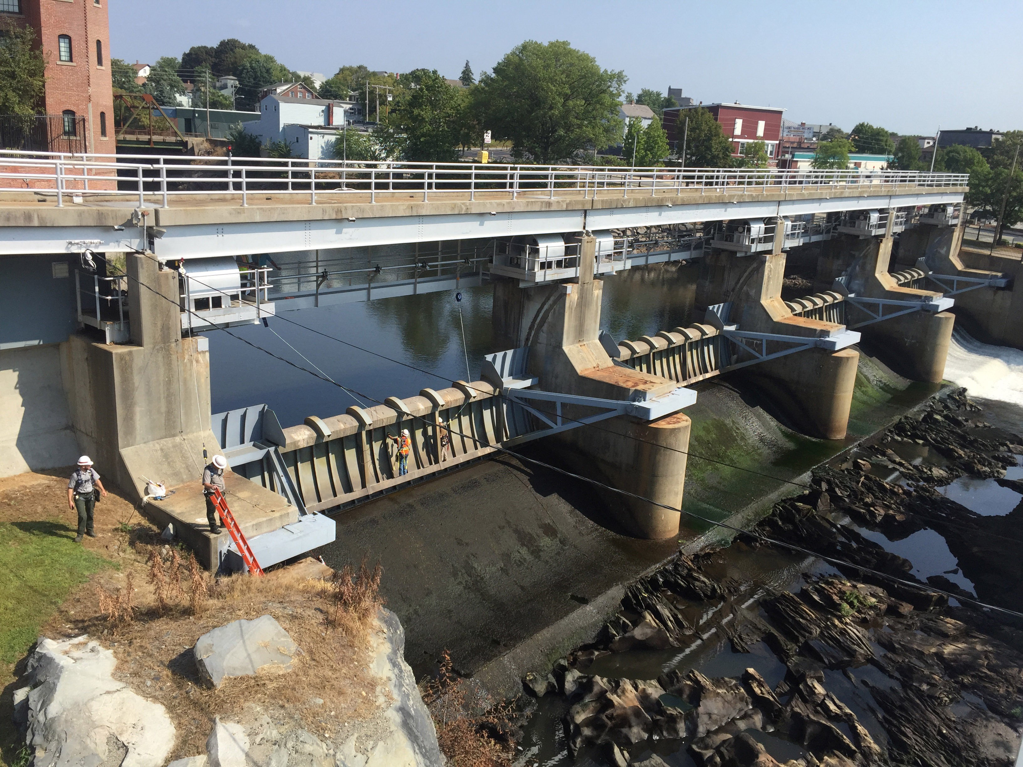 New England District Team inspects Woonsocket Dam | Article | The ...