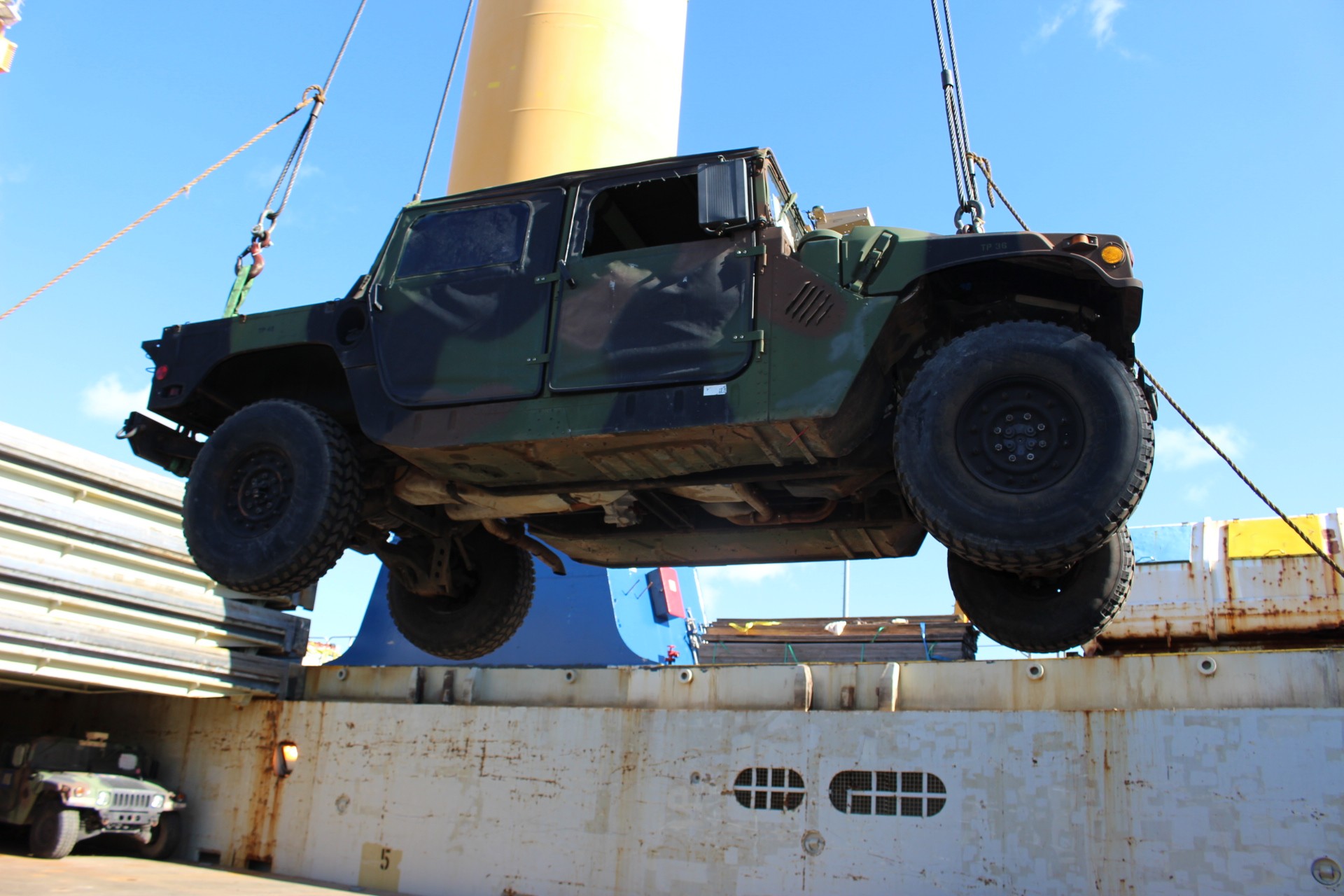 599th, joint services offload 25th CAB cargo | Article | The United ...