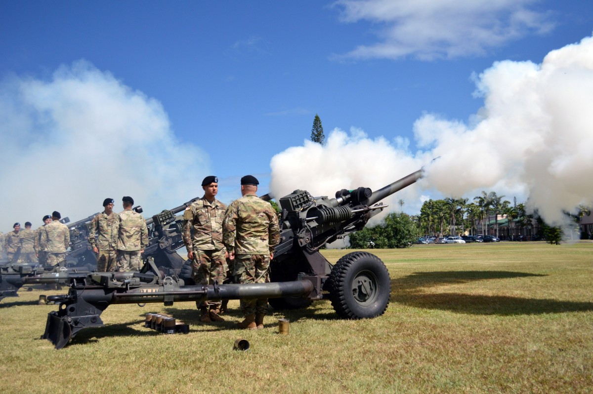 Tropic Lightning Week 17-gun salute | Article | The United States Army