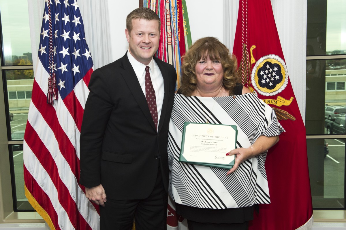 New Civilian Aide to the Secretary of the Army invested - Blehm ...