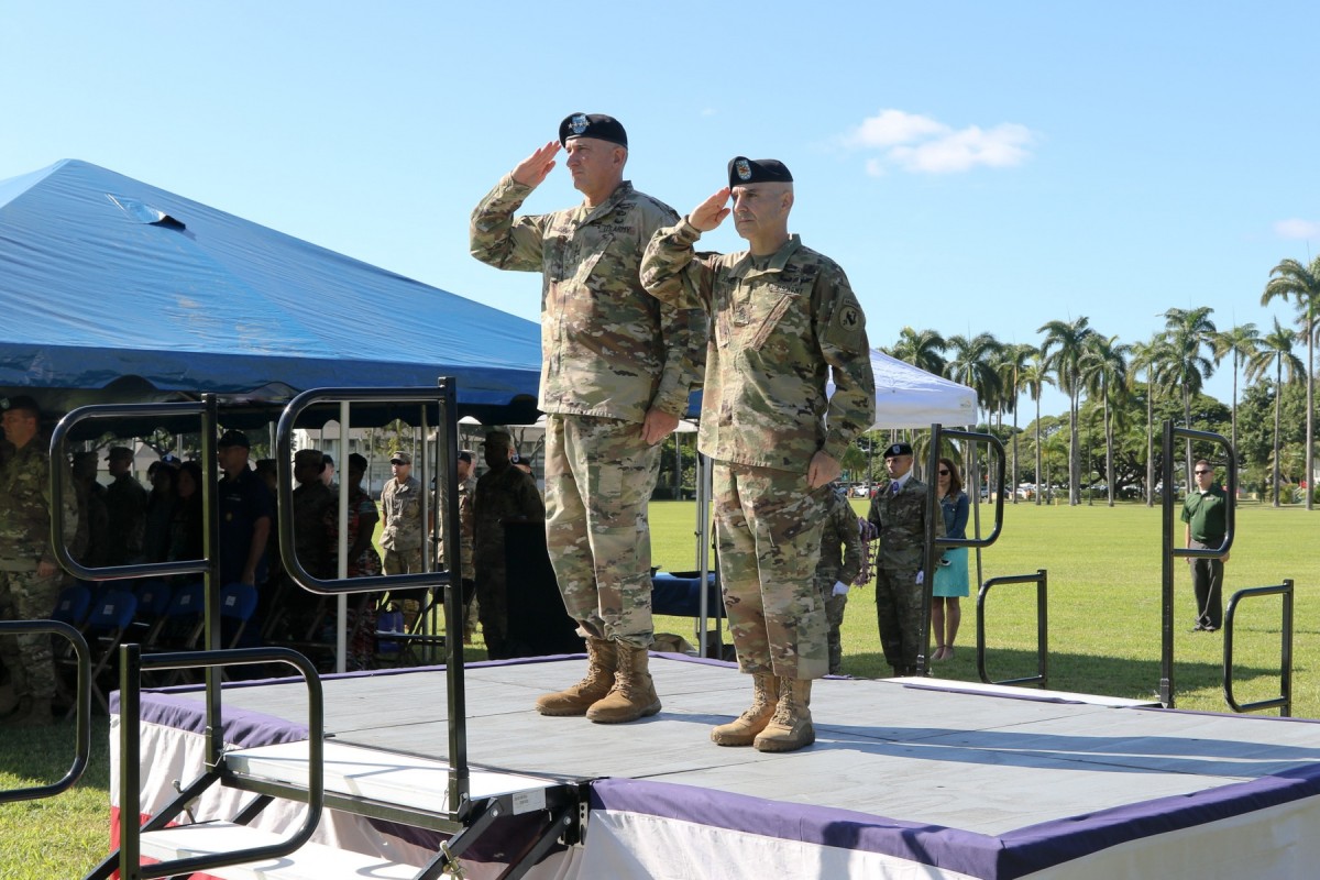 USARPAC Holds Change of Responsibility Ceremony | Article | The United ...