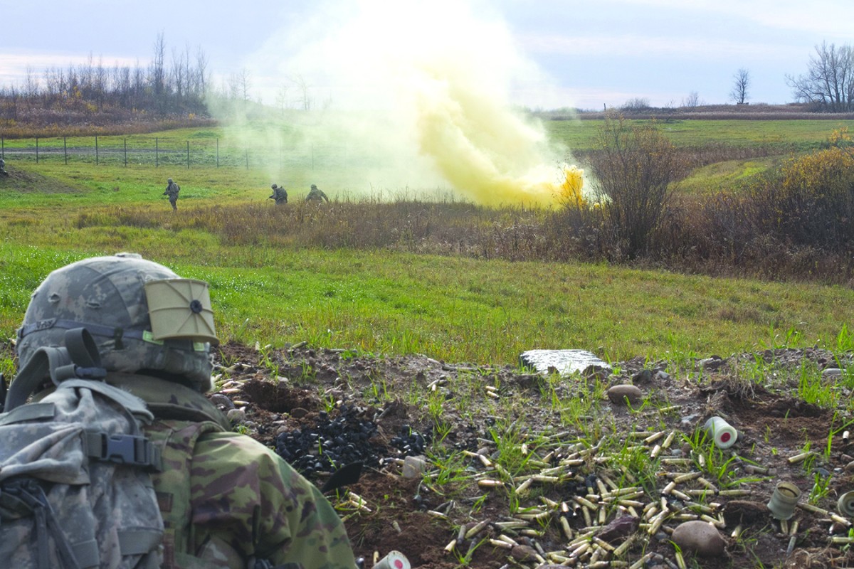 2nd Brigade Combat Team Soldiers conduct combined arms live-fire ...