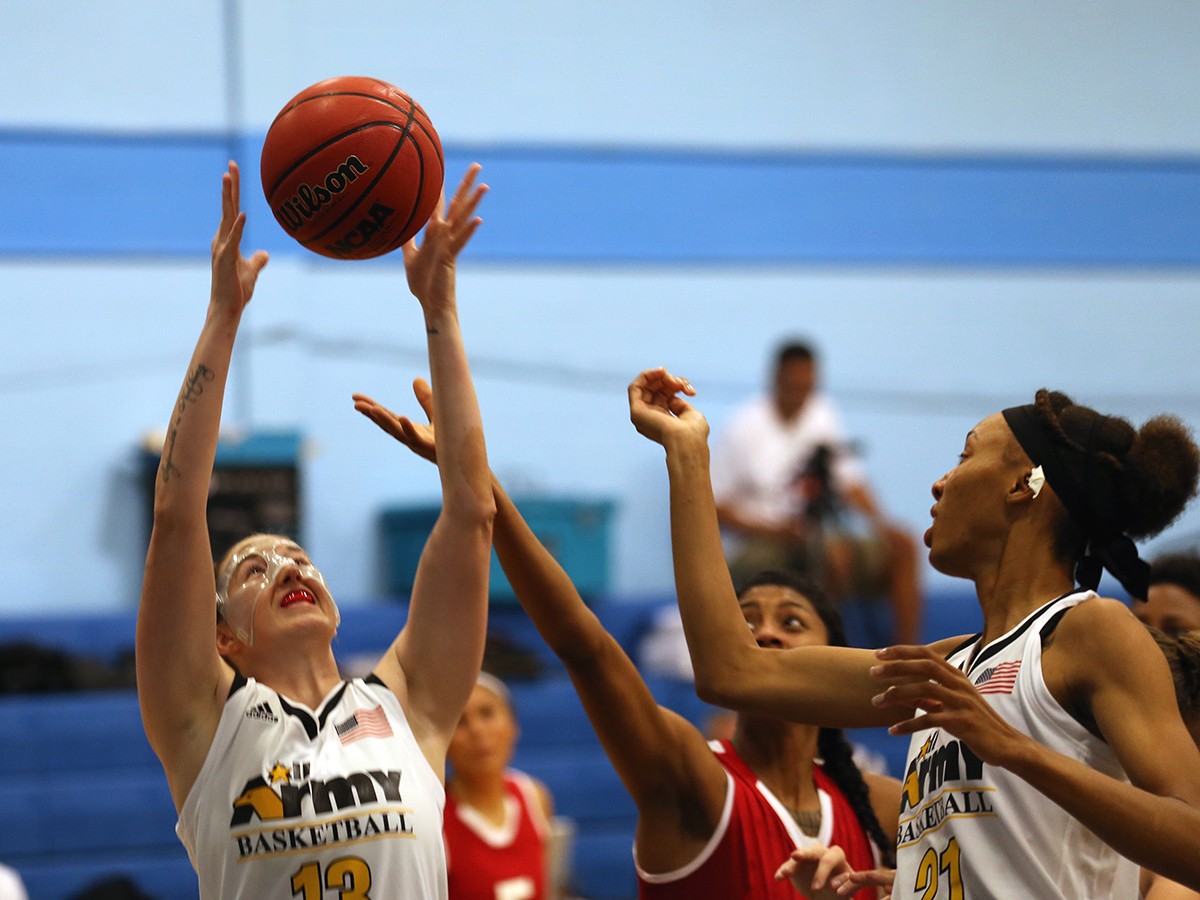 Soldier can't mask pride at final Armed Forces Basketball tournament ...