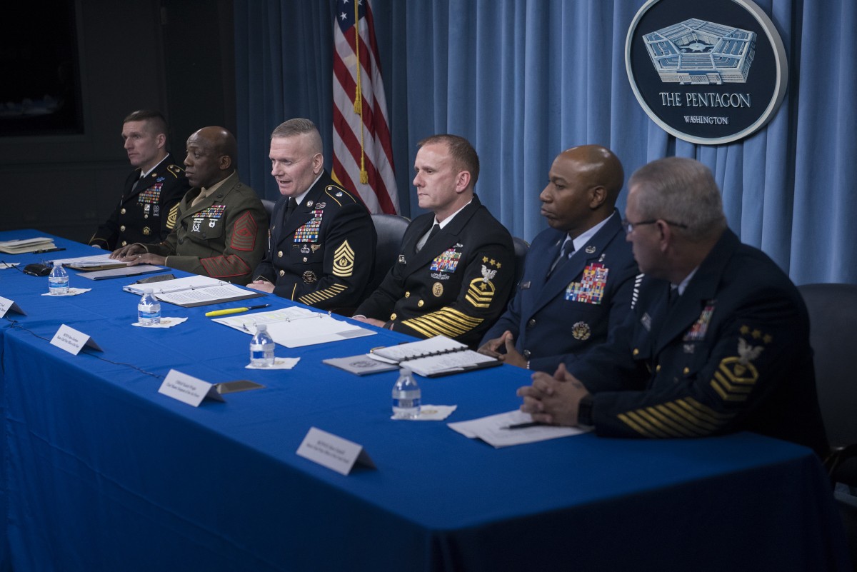 US forces ready to fight, win, says chairman's enlisted advisor ...