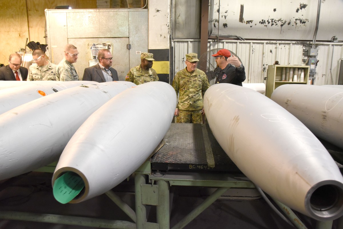 General touts organic industrial base, plant's role in ammo | Article ...