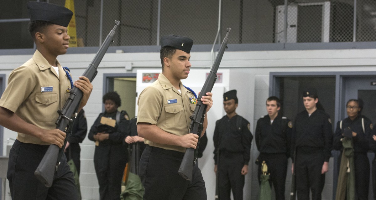 Making the grade: Soldiers judge cadet drill competition | Article ...