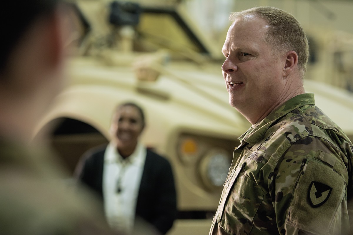 Gamble 'impressed' during first trip to Southwest Asia as ASC commander ...