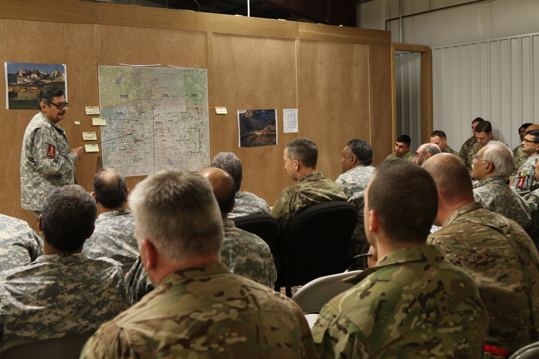 1st SFAB Brigade and battalion leadership and staffs sharpen advising ...