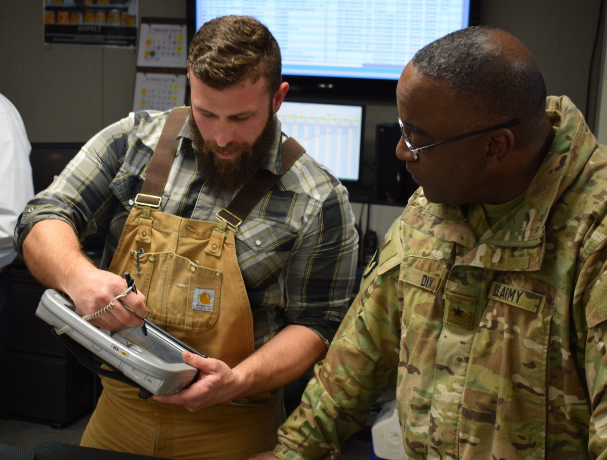 JMC Commanding General Tours Crane Army, Awards Employees | Article ...