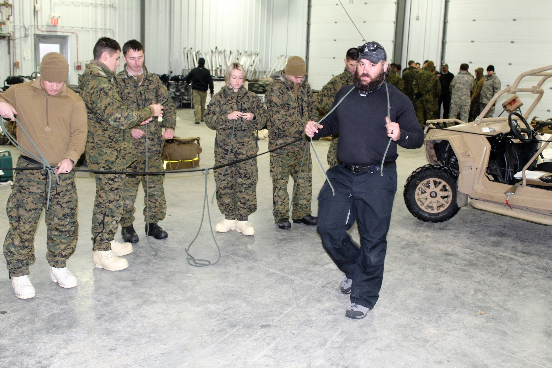 Photo Essay: Cold-Weather Operations Course students learn basics of ...