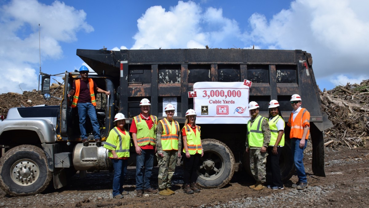 USACE Passes 3,000,000 Cubic Yards of Debris Collected | Article | The ...