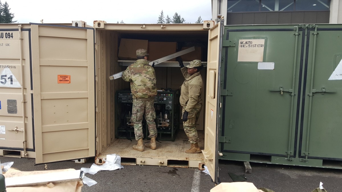 51st ESB Headquarters Soldiers Re-evaluate Load Plans | Article | The ...