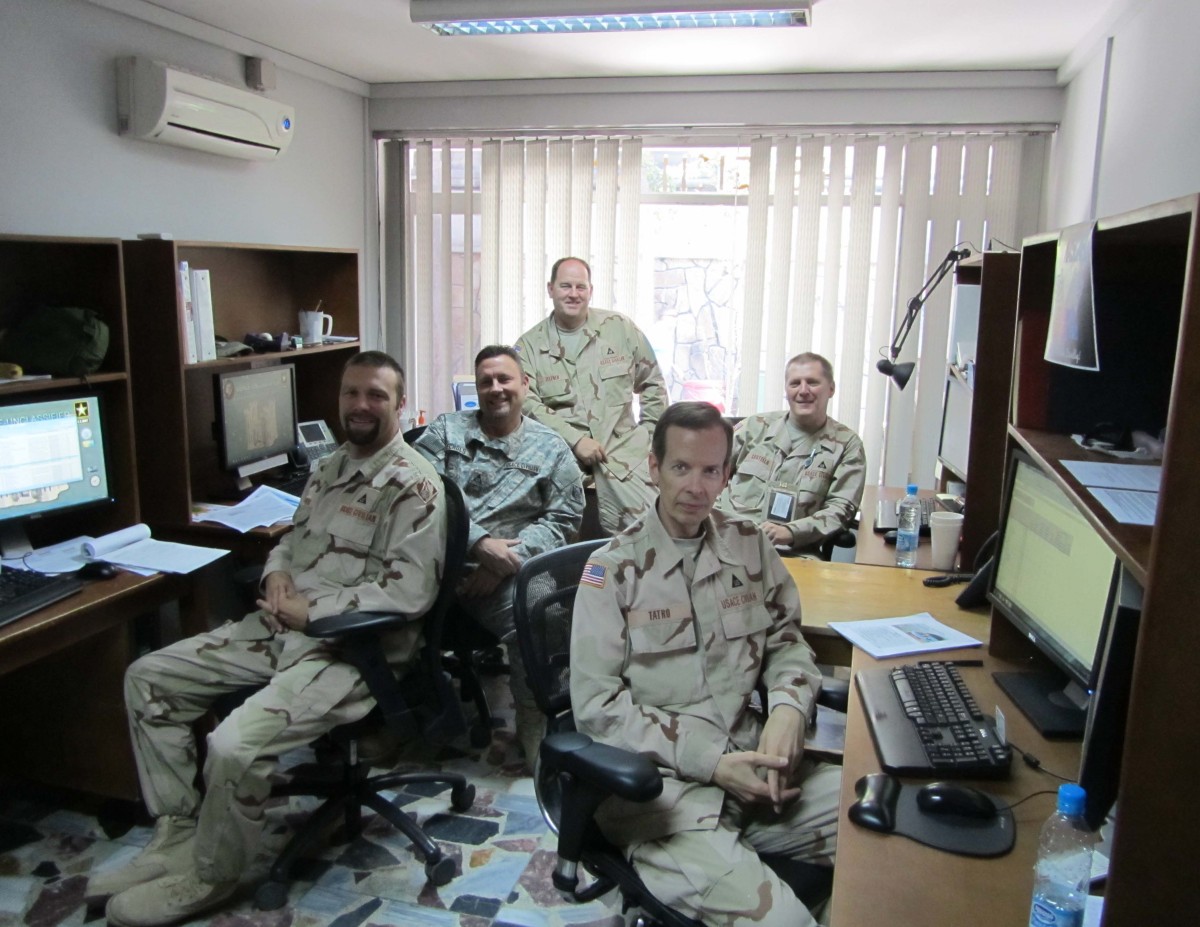 Engineering support to US Central Command demands engagement ...