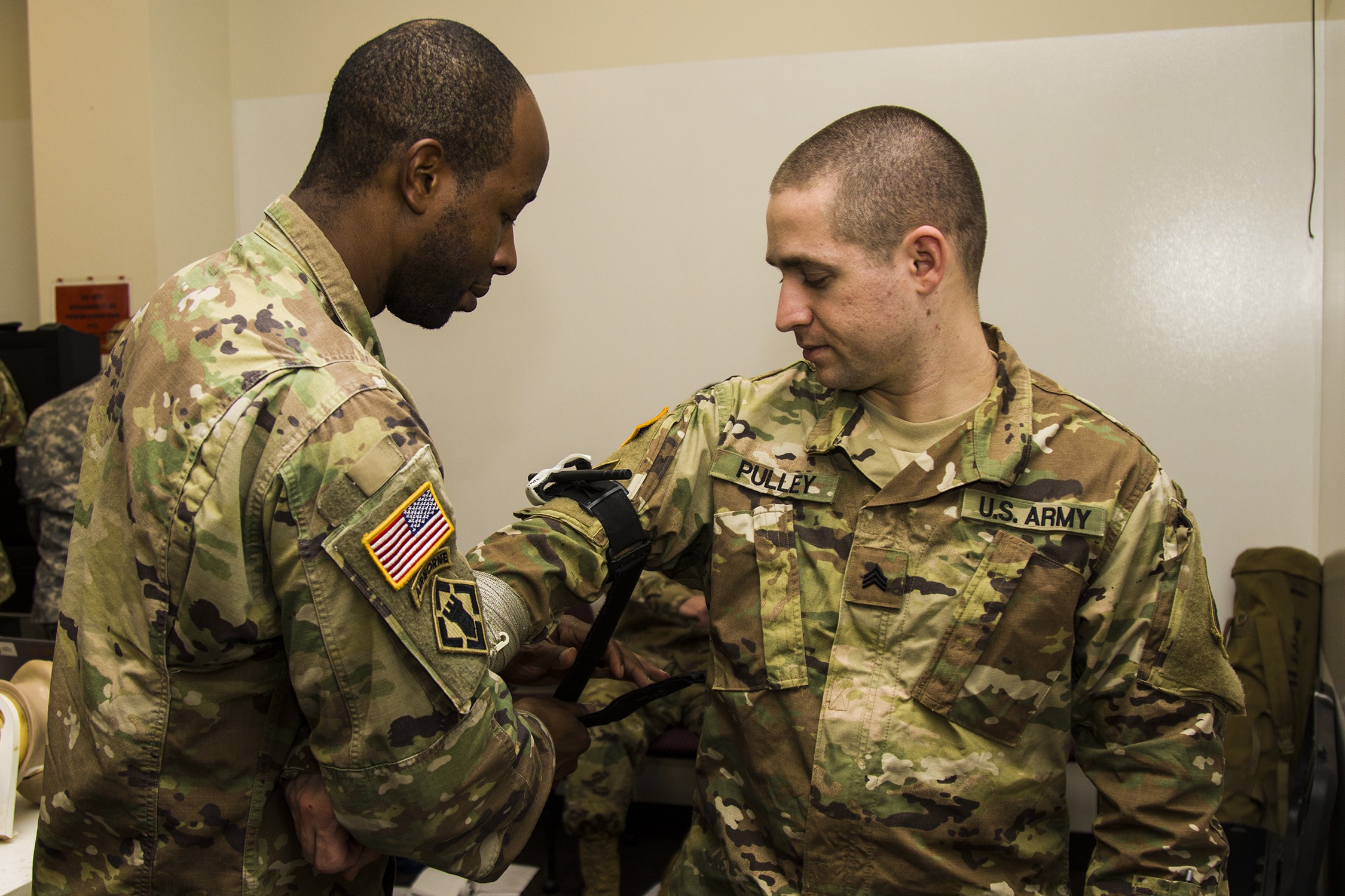 4th Cav. Multi-Functional Training Brigade Support Element conducts ...