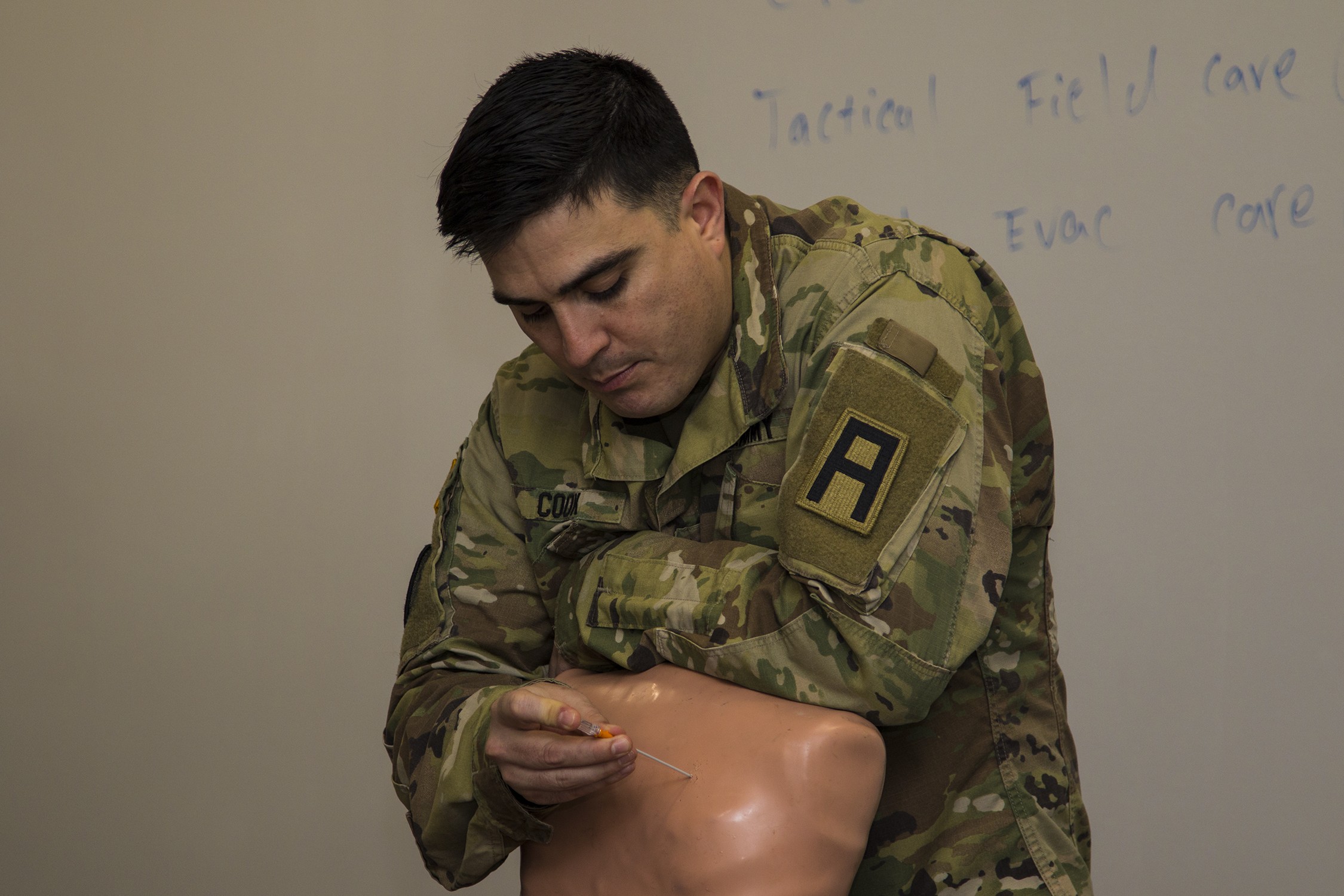 4th Cav. Multi-Functional Training Brigade Support Element conducts ...