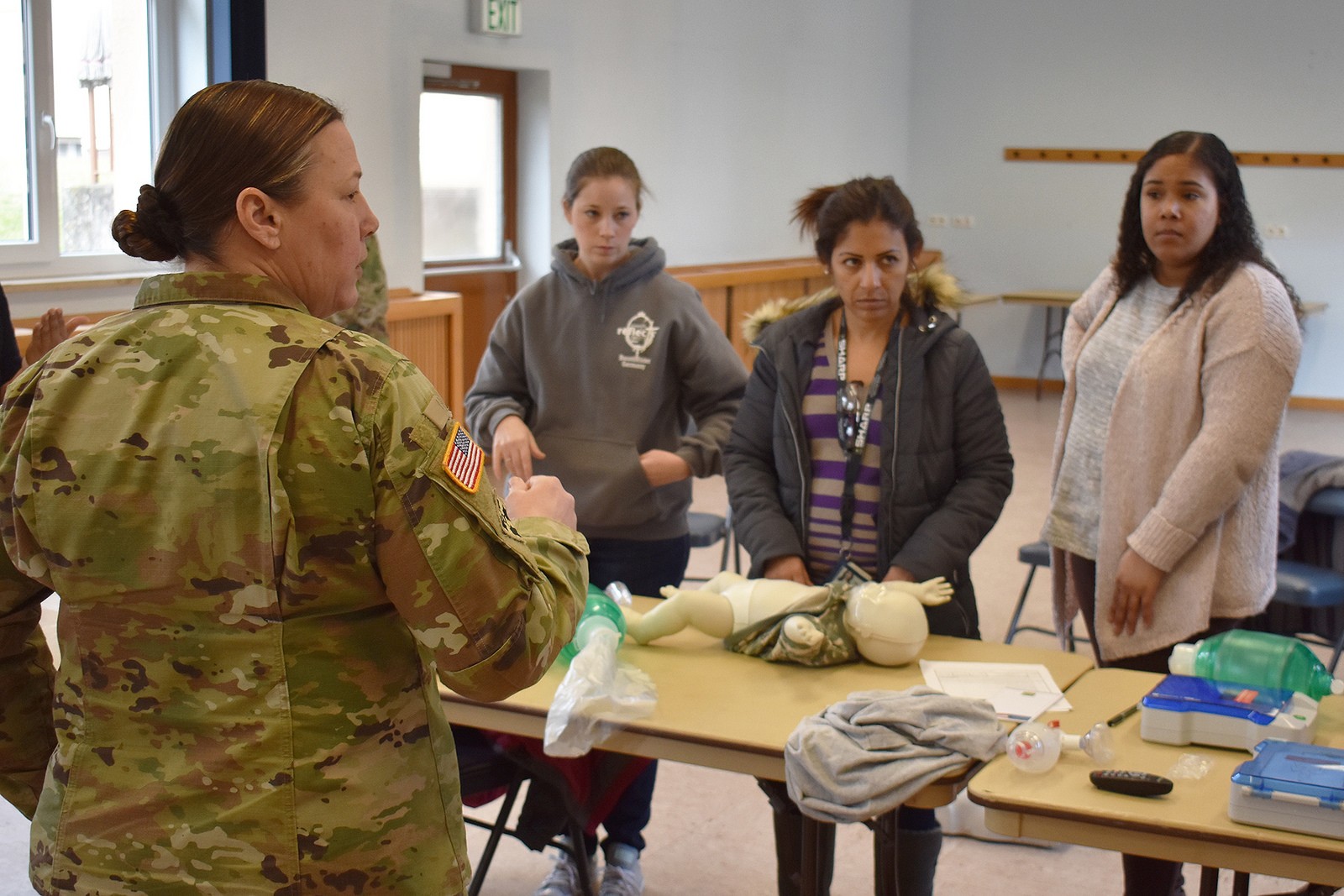 USAG Ansbach Safety, Occupational Health Office and AHA team up to ...