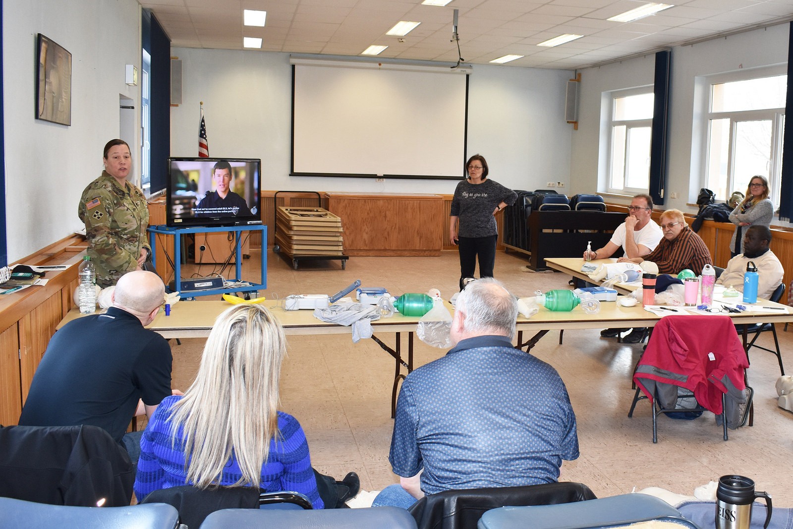 USAG Ansbach Safety, Occupational Health Office and AHA team up to ...