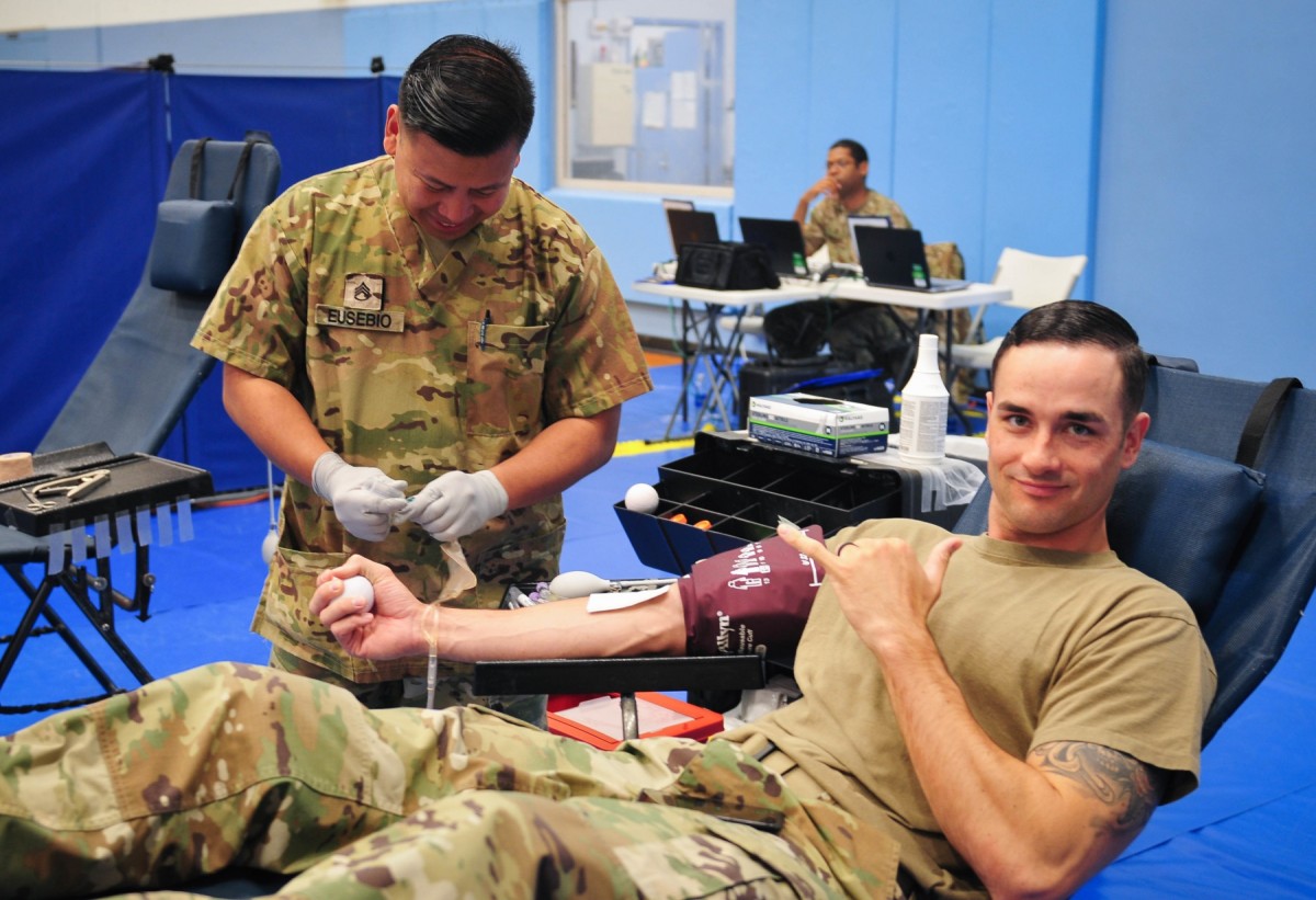 8th TSC teams with ASBP for blood drive | Article | The United States Army