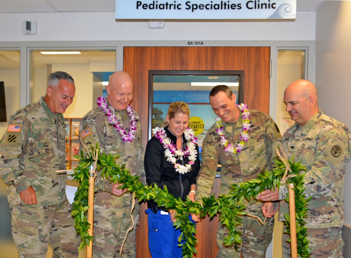 TAMC officially opens the doors to its new pediatric specialties clinic ...