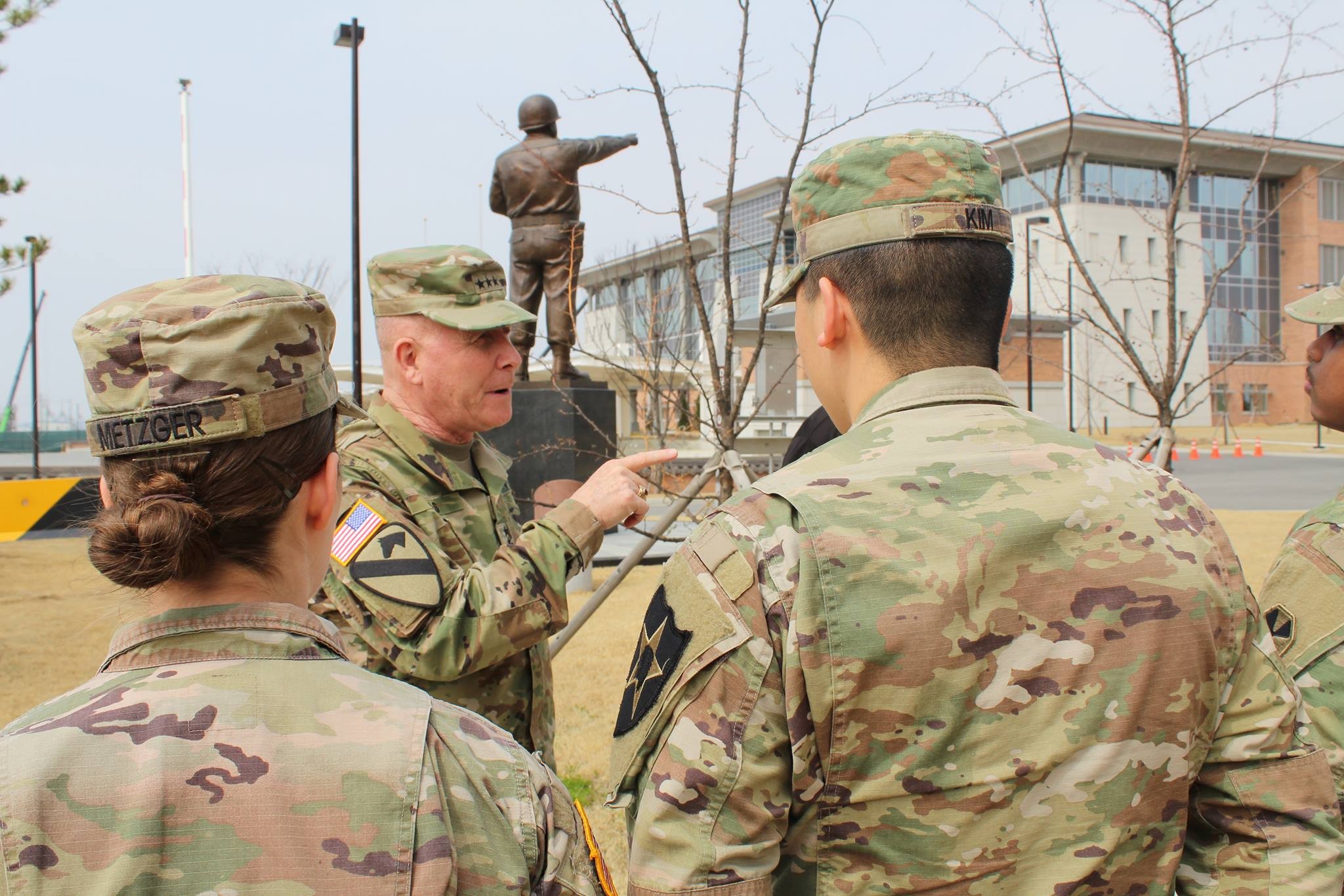 LTG Michael A. Bills congratulates culinary competition award winners ...
