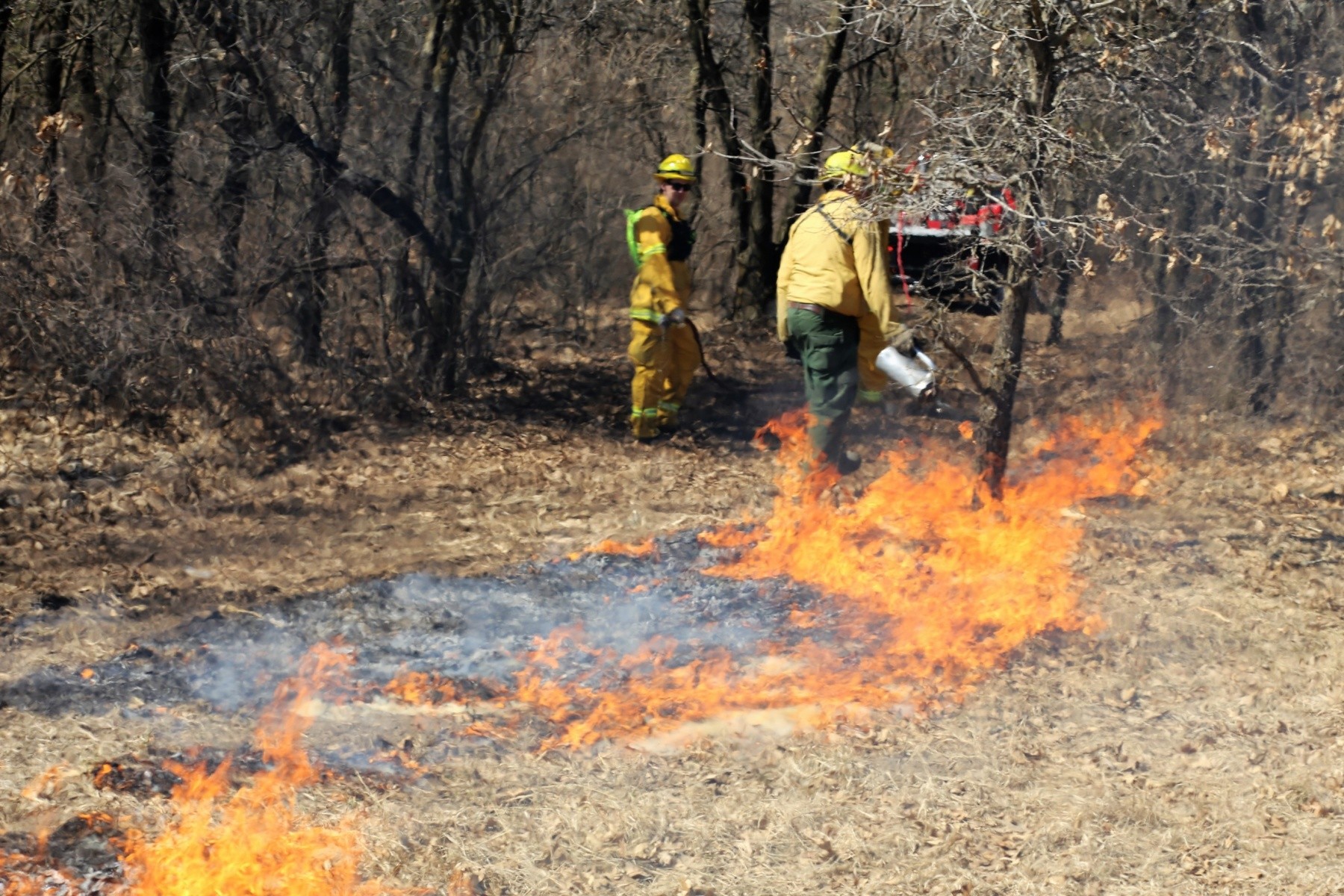 Photo Essay: Using fire for fire prevention | Article | The United ...