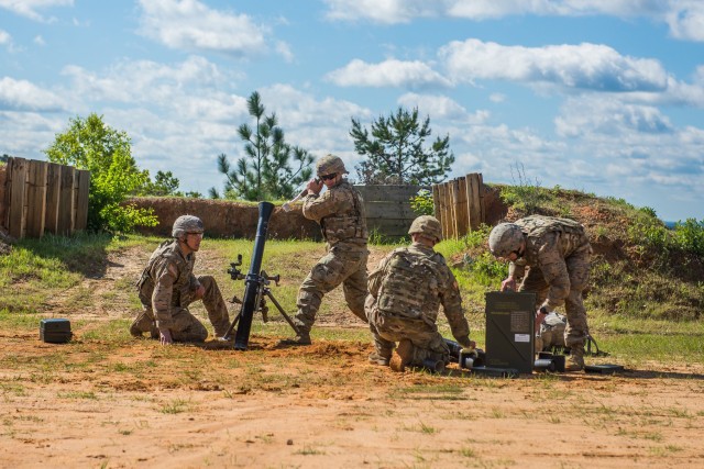 82nd Airborne team takes top honors at inaugural Best Mortar ...