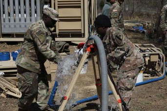 Water purification specialists hydrate soldiers, enhance skills ...