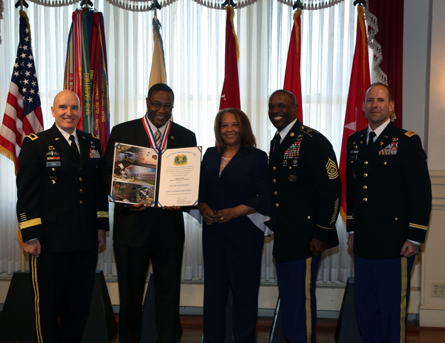 The Quartermaster Corps honors its Hall of Fame recipients. | Article ...