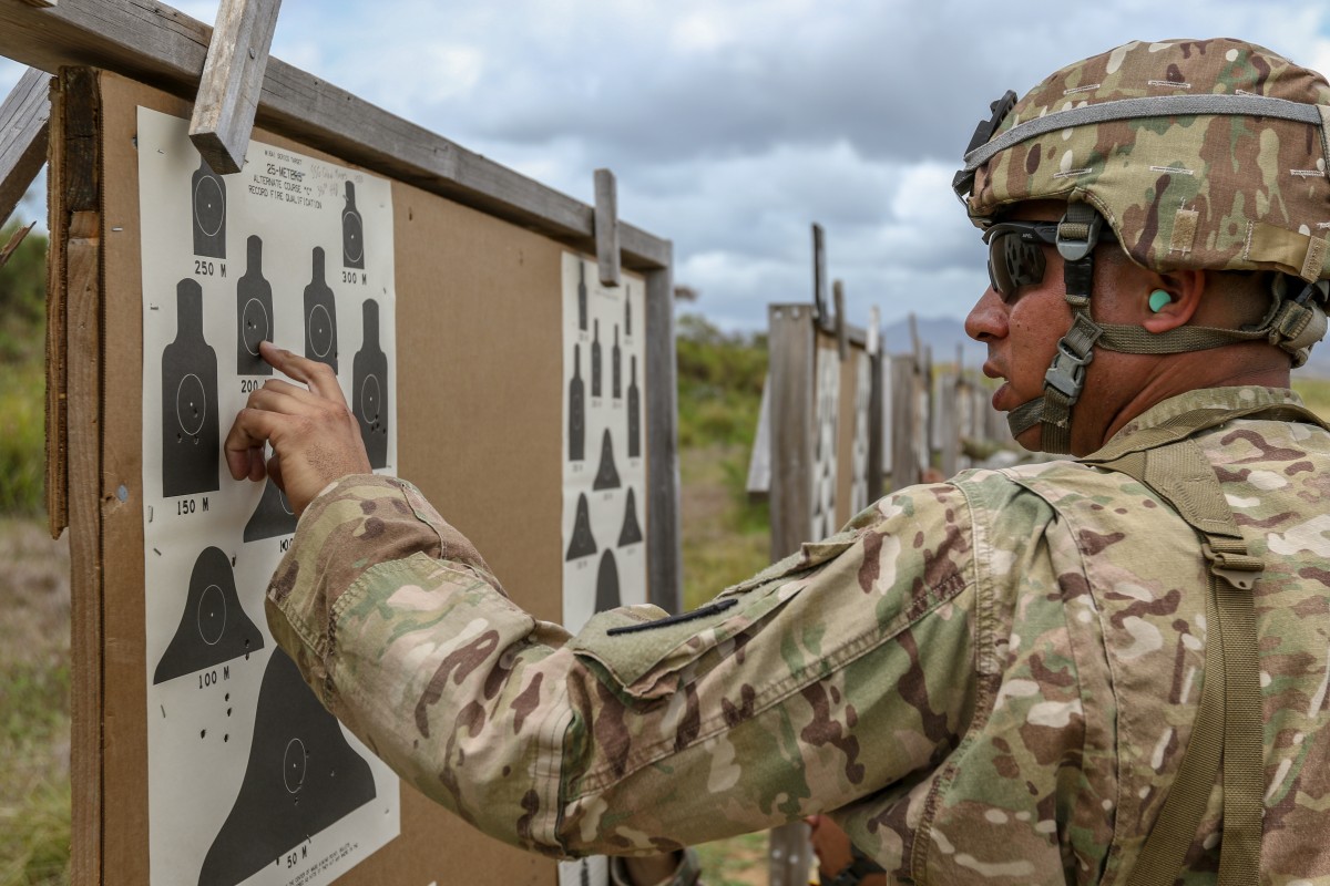 U.S. Army Reserve-Puerto Rico Soldiers test their Marksmanship Skills ...