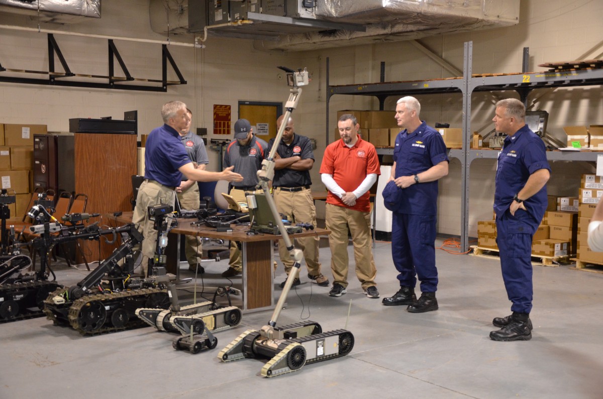 Army delivers first robots to U.S. Coast Guard's National Strike Force ...