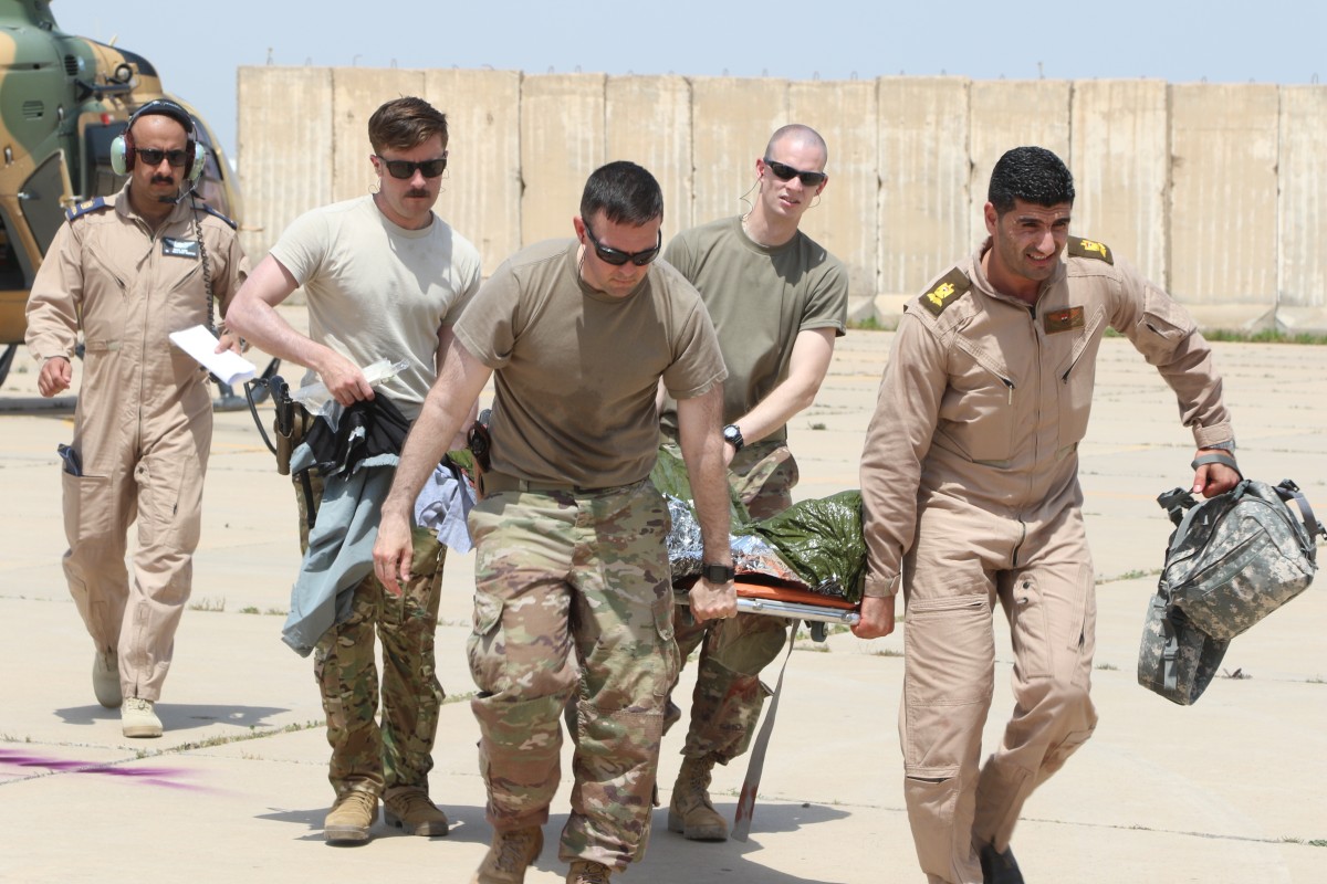 US Army, Iraqi forces train in combat medical care to enhance fight ...