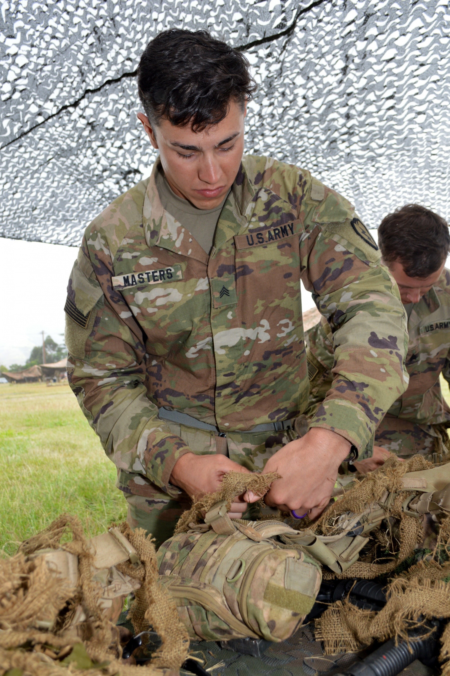 'Tropic Lightning' Soldiers in rain, mud train up for EIB | Article ...