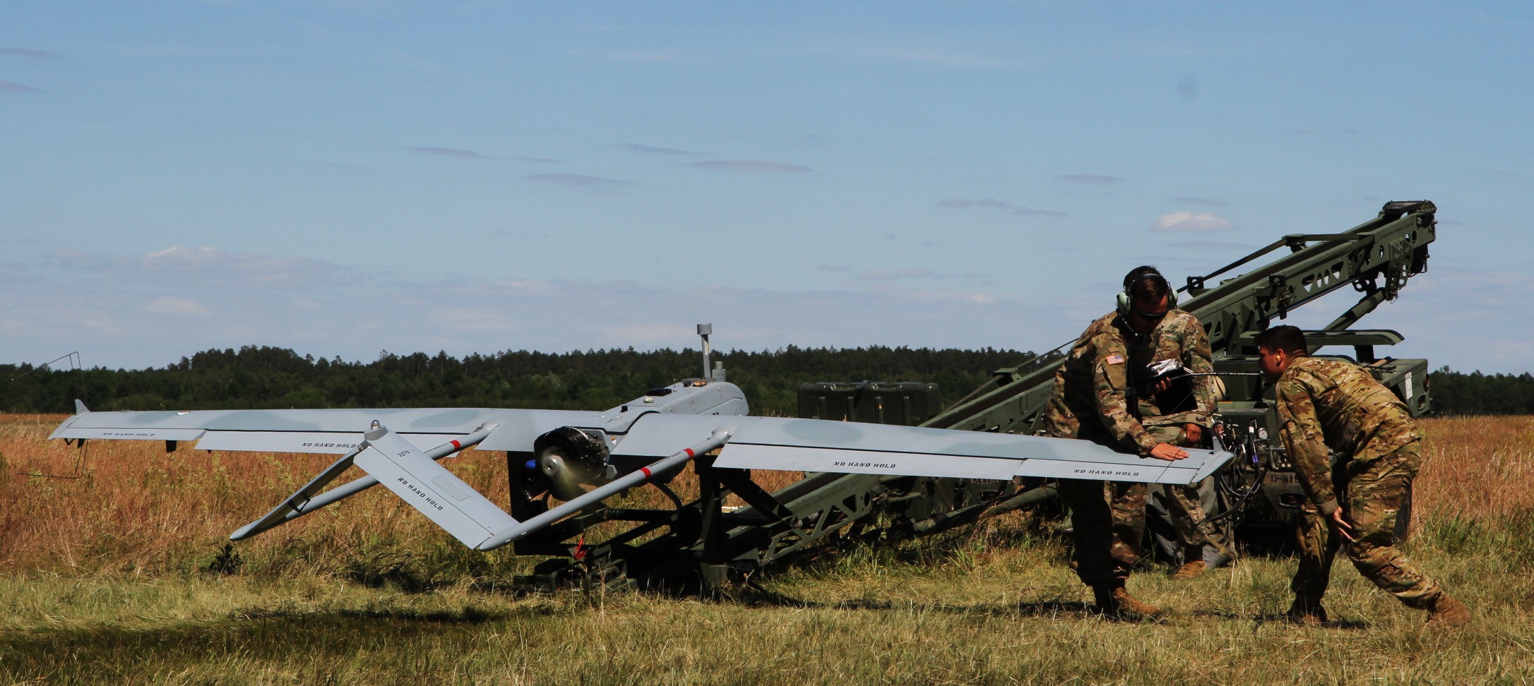 Unmanned Aerial Vehicle flies during Saber Strike 18 | Article | The ...