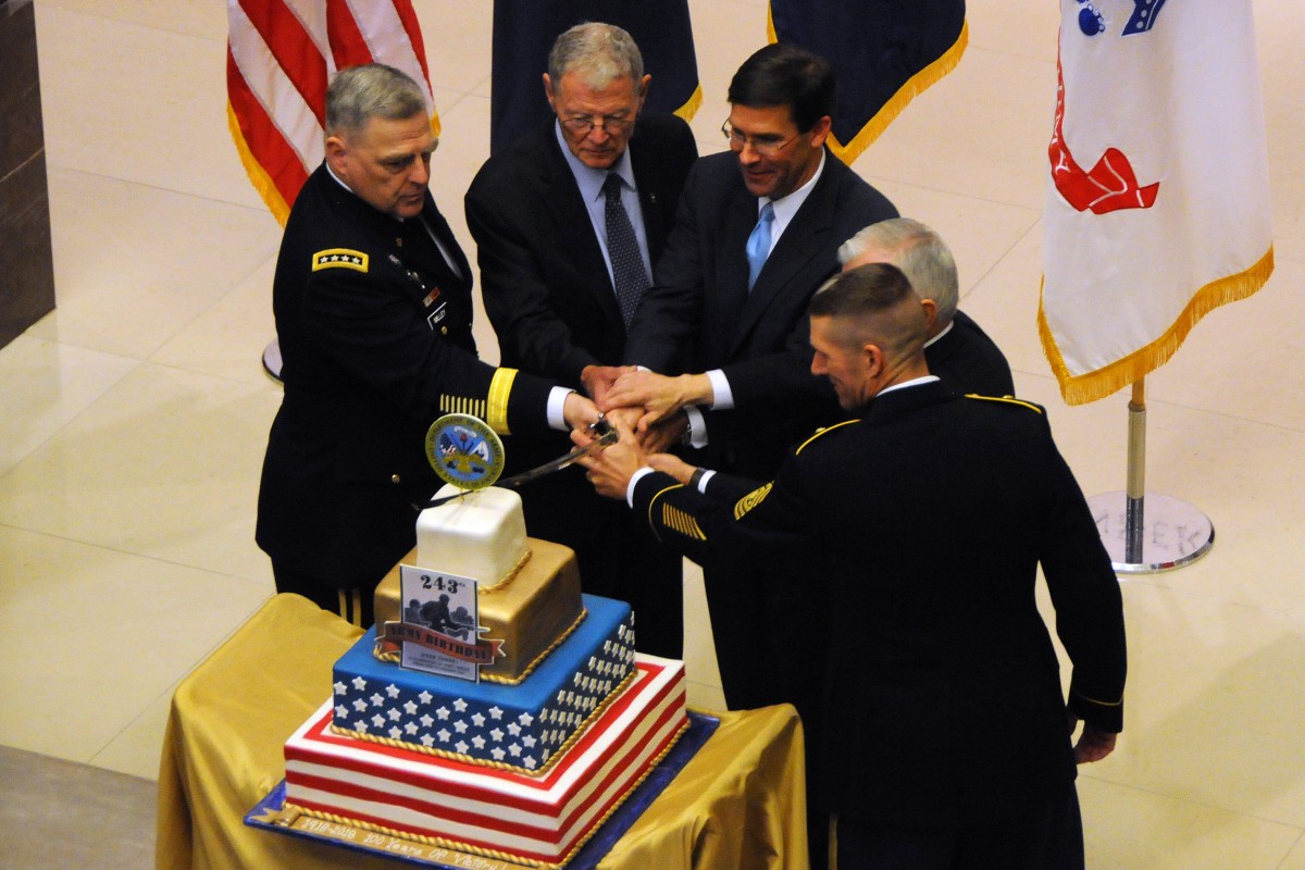 On Capitol Hill, Army leaders, lawmakers toast Army birthday, 243 years ...
