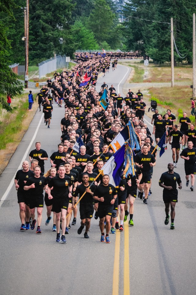 America's First Corps 2018 Army Birthday Run | Article | The United ...