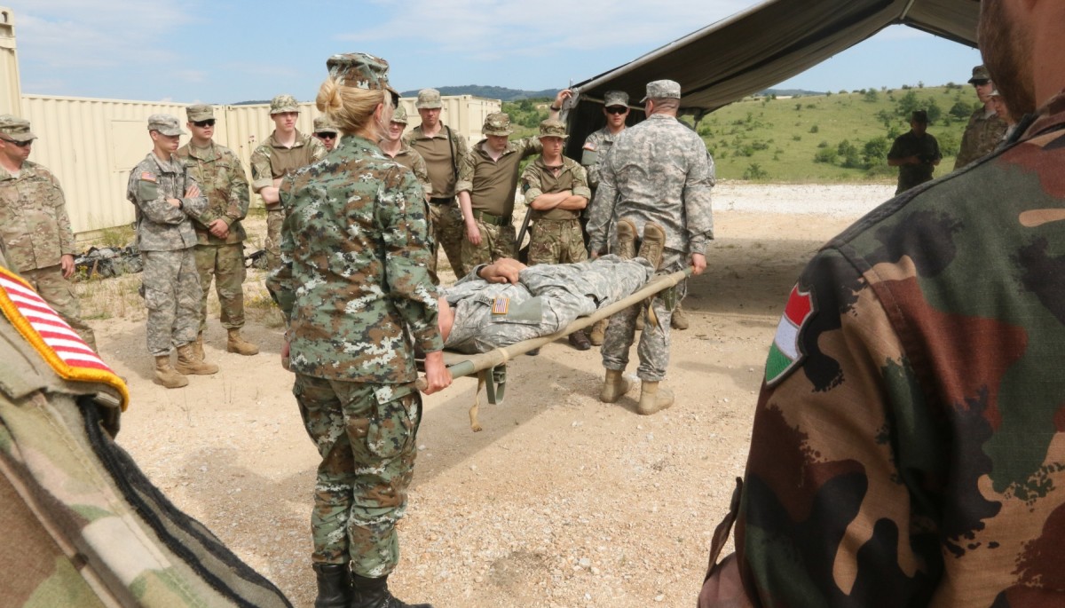 Combat life saver training affords look at different countries' medical ...