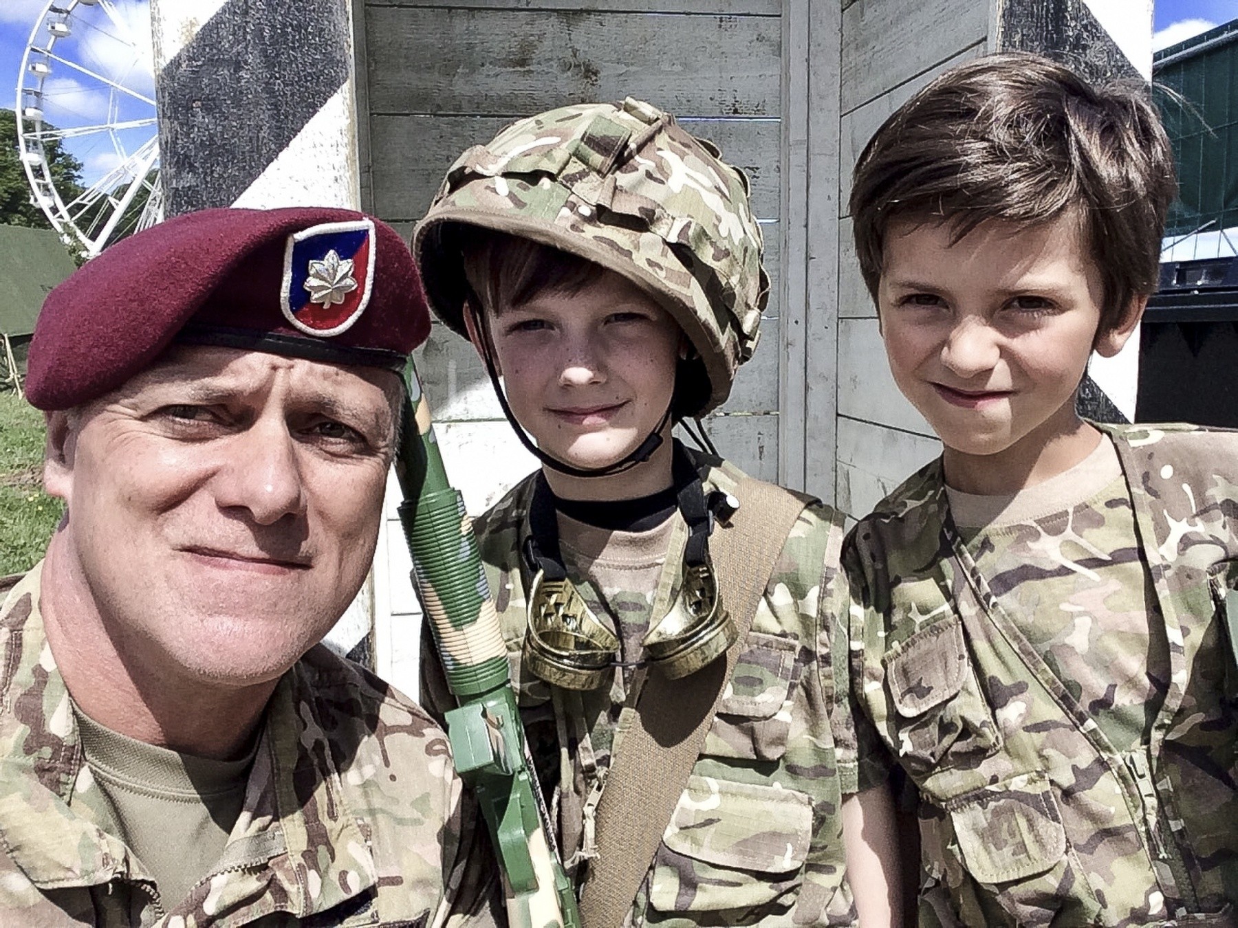 'Sky Soldier' jumps from cliff to save man from drowning on Father's ...
