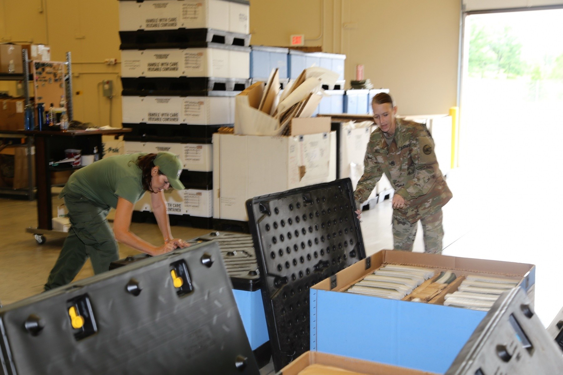 Fort McCoy CIF, 86th Training Division partner to improve armor issuing ...