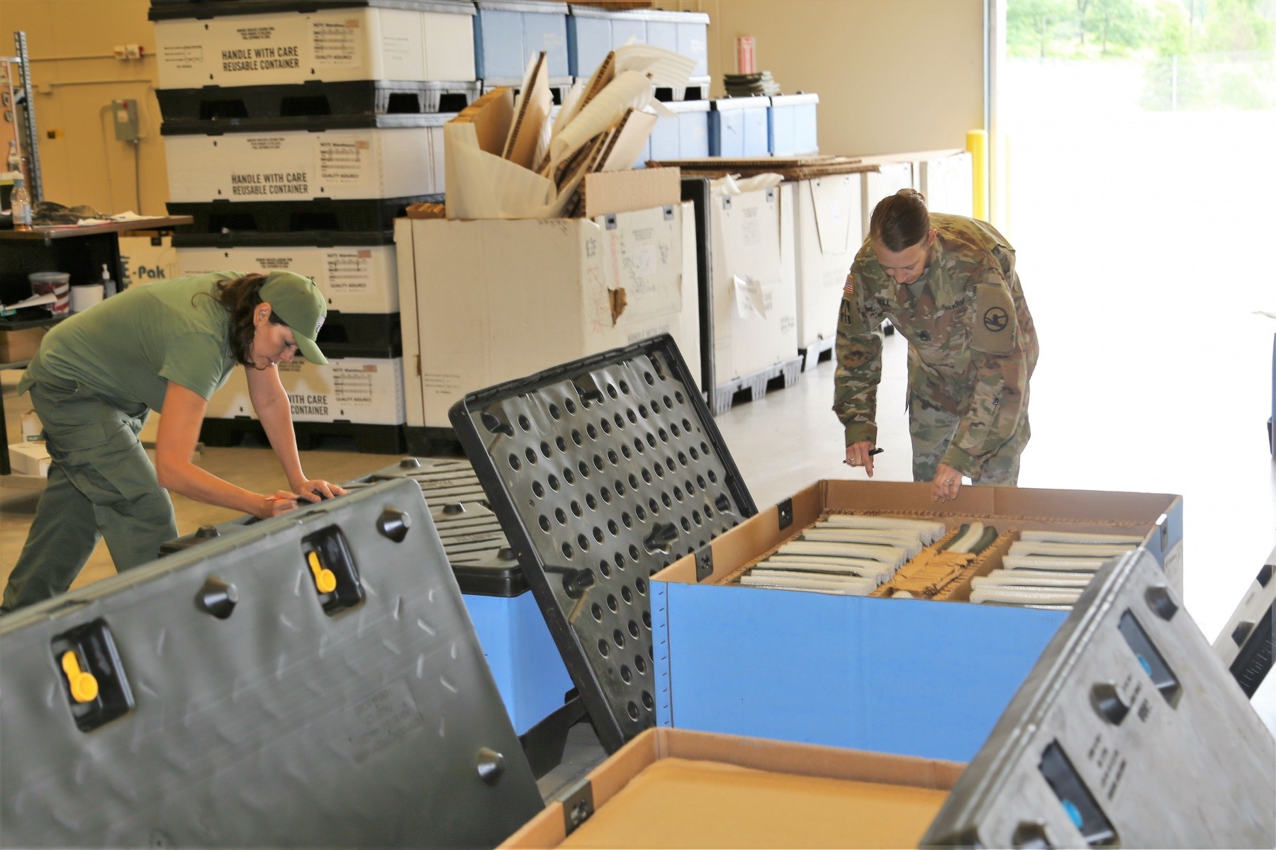 Fort McCoy CIF, 86th Training Division partner to improve armor issuing ...