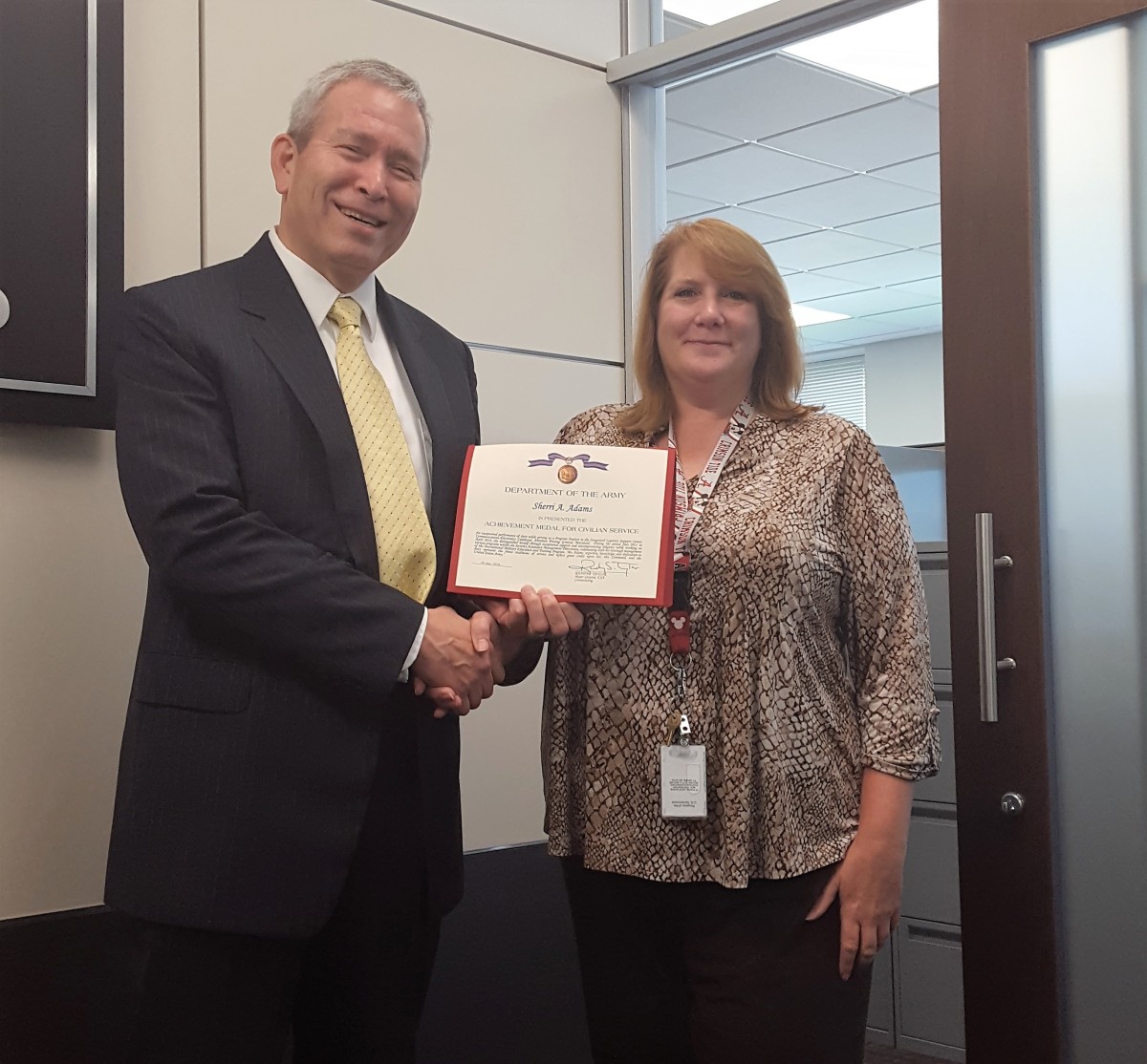 USASAC employee lauded for service | Article | The United States Army