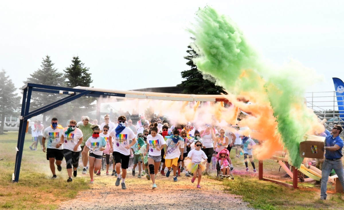 Fort Drum community members get colorful during fun run | Article | The ...