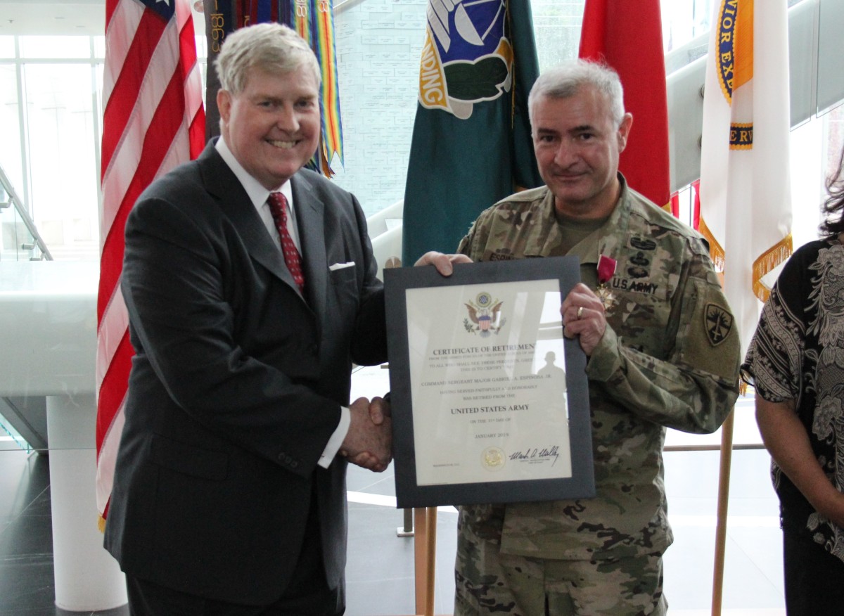 U.S. Army Evaluation Center welcomes new SGM | Article | The United ...