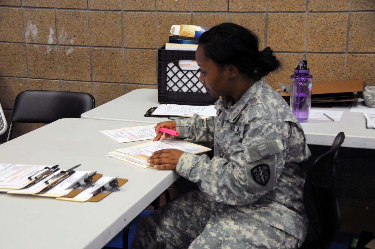 Smiling and Filing | Article | The United States Army