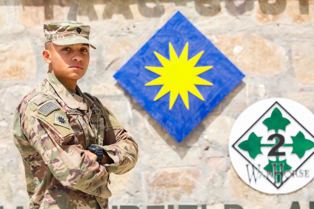 Gaining experience; California Guardsman earns 'combat patch' | Article ...