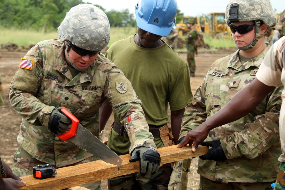 U.S. Army, Ghanaian engineers build structures, partnership | Article ...