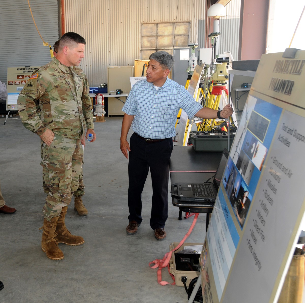 Ruben's Geodesy: Love of location leads Yuma native to U.S. Army Yuma ...
