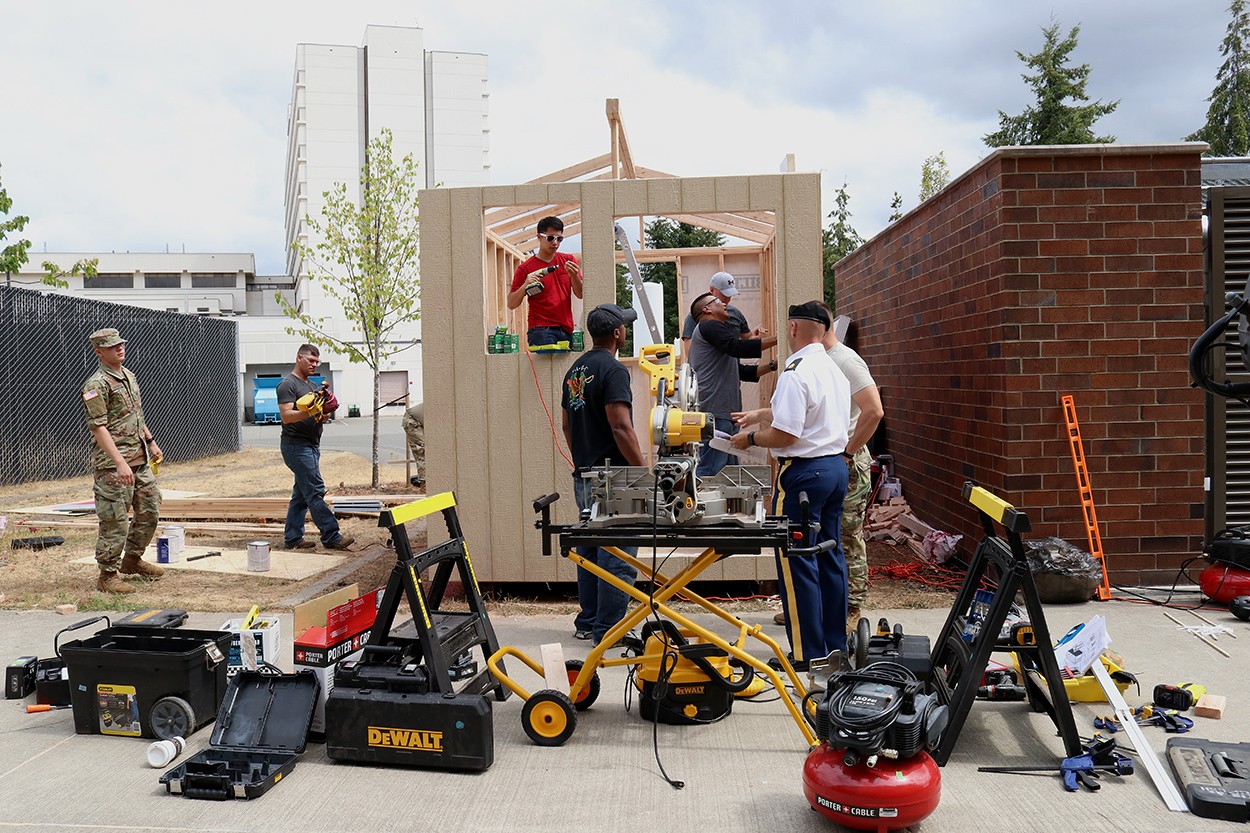 Tiny home dedication | Article | The United States Army