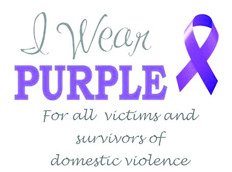 'Purple for a Purpose' stands against domestic violence | Article | The ...