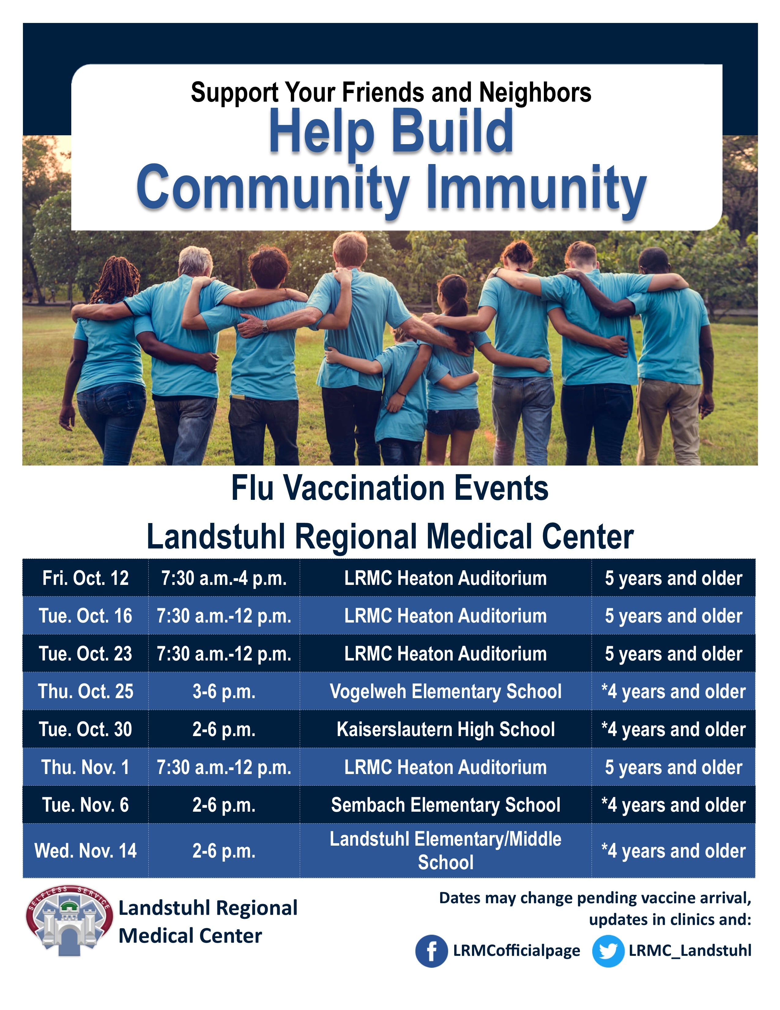 Flu Vaccine Community Events Scheduled for Kaiserslautern Military ...