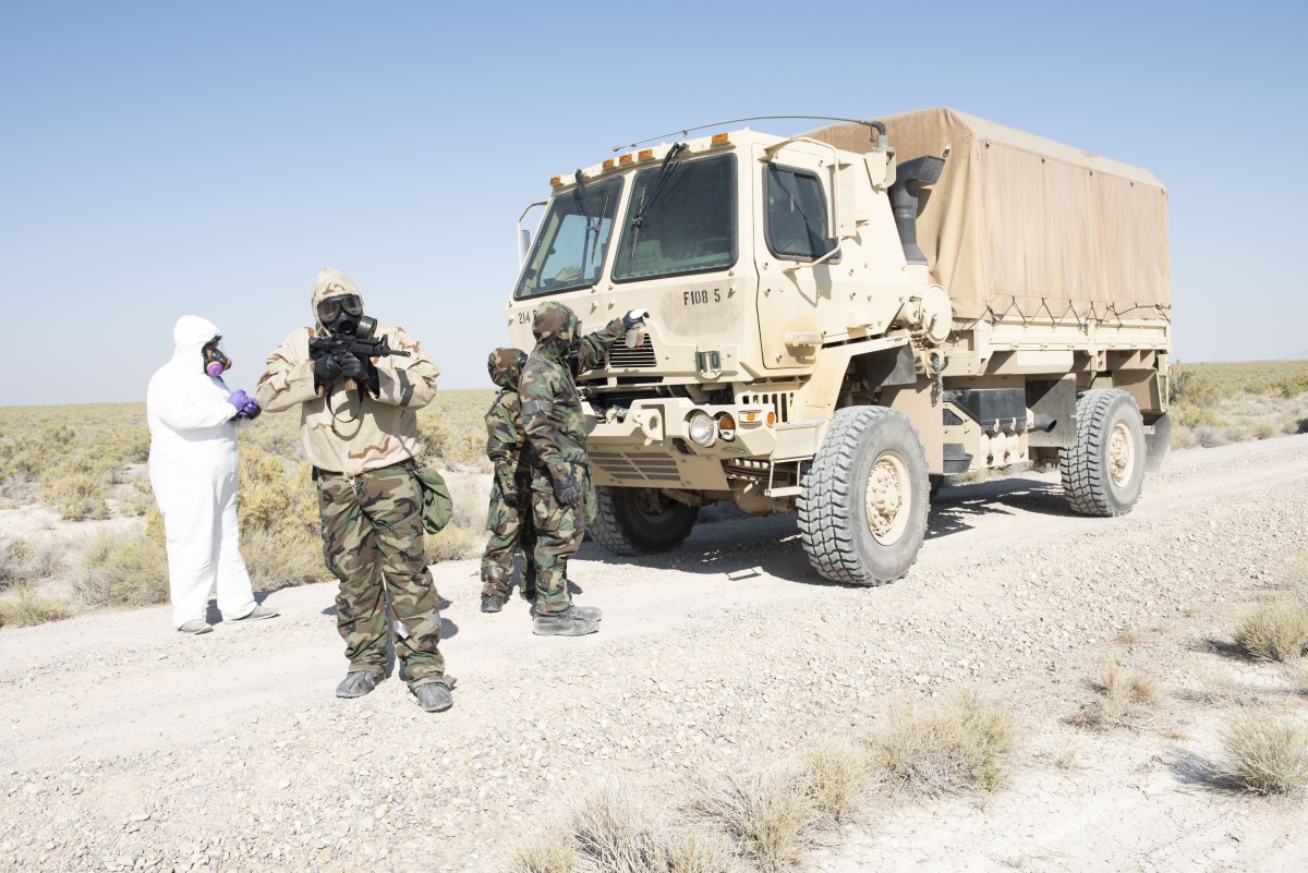 Chemical detection, decontamination system runs through operational ...